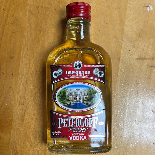 Petergoff Pepper Vodka 200ml – LP Wines & Liquors