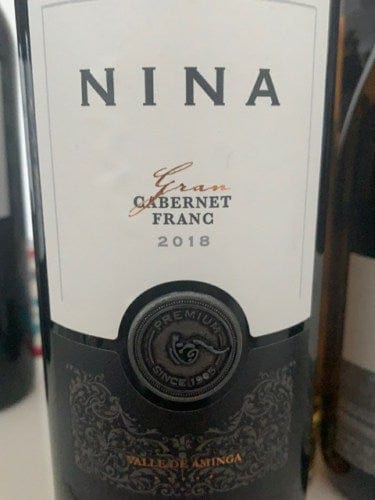 Nina Cabernet Franc 750ml – LP Wines & Liquors