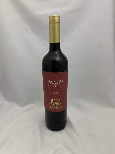 Pampa Reserve Malbec 2019 750ml – LP Wines & Liquors