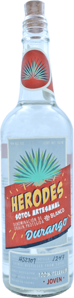 Herodes Sotol Artesanal Durango 750ml – LP Wines & Liquors