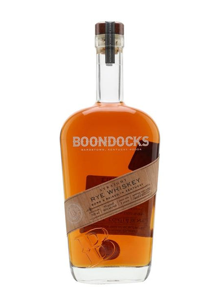 Boondocks Rye Whiskey 750ml 3 Years – LP Wines & Liquors